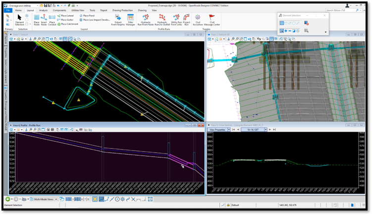 Webinar | Dynamic Drainage Design with OpenRoads – Make it Drain